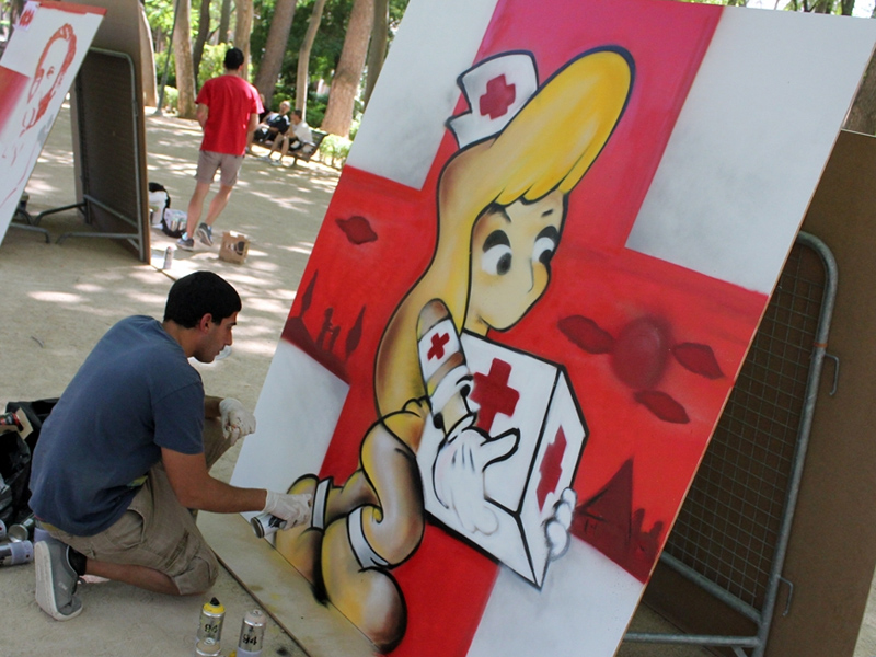 IV Exhibición de Graffiti de Cruz Roja | Albacete